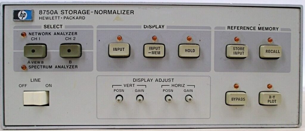 Agilent / Keysight 8750A Storage normalizer